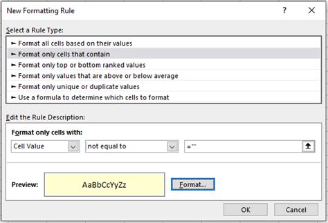 Excel Highlighting Cells Needed For Completion Gerrard World