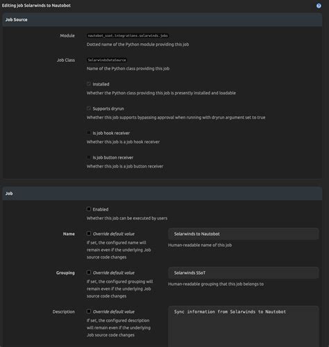 Solarwinds Single Source Of Truth Documentation