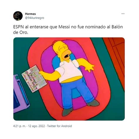 Los Mejores Memes De La Ausencia De Lionel Messi En La Lista Del Balón