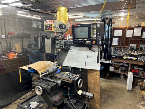 Eagle Cnc Knee Mill With Anilam 5300 Mk Controller Stock 1054722 G 2000 Inc