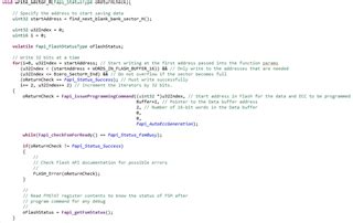 LAUNCHXL F D Flash API Strange Behavior C Microcontrollers Forum C