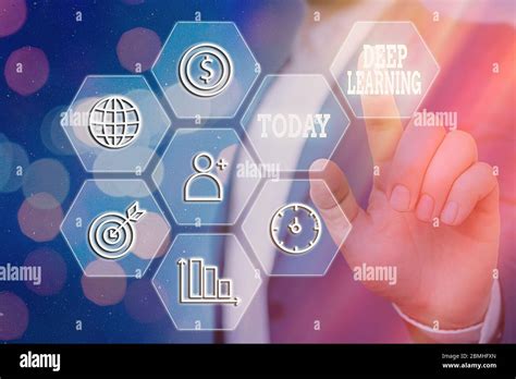 Writing Note Showing Deep Learning Business Concept For Hierarchical