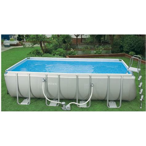 5.4M / 18ft INTEX 26356 Ultra Frame Swimming Pool XTR Kolam Renang ...
