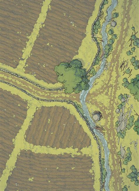 The Battle Map Of Farmers Fields