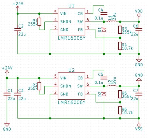 LMR Y Q Wrong Output Voltage In Buck And Inverting Application Power Management Forum