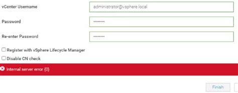 Openmanage Enterprise Omevv May Fail To Register Vcenter With Internal Server Error Dell India