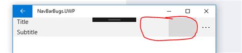 Uwp Titleview Width Measures Too Long When Navigating Back To Page With Titleview · Issue