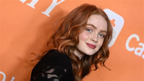 Sadie Sink Wore A Sheer Black Lace Dress For A Goth Chic Summer Look