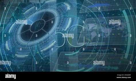 Image Of Scope Scanning With 5g Text And Data Processing Over Server