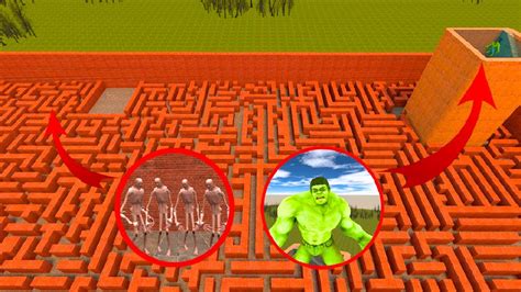 I Became Hulk Vs Scp 096 In Garrys Mod Youtube