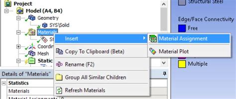 Assigning Same Material For All Bodies In A Named Selection