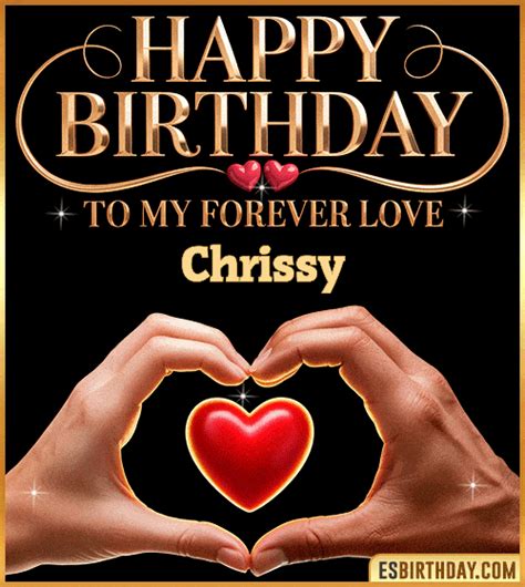 Happy Birthday Chrissy  🎂 Animated Images Wishes And Music 【27 S】
