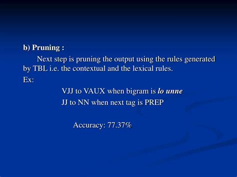Ppt Part Of Speech Tagging And Chunking Using Crf And Tbl Powerpoint