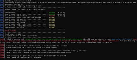 Solved Re Error Failed To Execute Goal Comgithubeirs Adobe Experience League