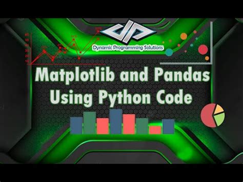 Matplotlib And Pandas Using Python Youtube