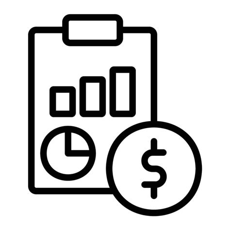 Report Line Icon Design 46966380 Vector Art At Vecteezy