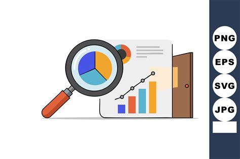 Business Analytics Report With Magnifyin Graphic By Mustafa Beksen