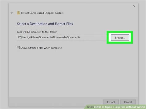4 Ways To Open A Zip File Without Winzip WikiHow