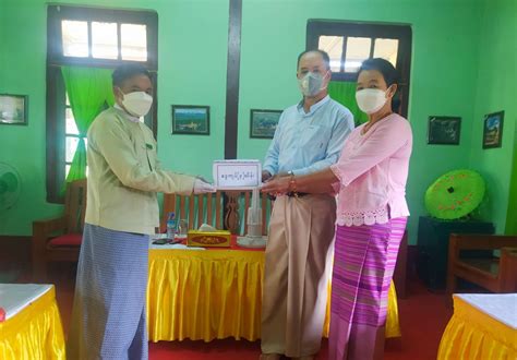 မိုးနဲမြို့တွင် ကိုဗစ်၁၉ ရောဂါကာကွယ်ရေး အလှူငွေနှင့် သံကုတင်များ လှူဒါန်း Information And