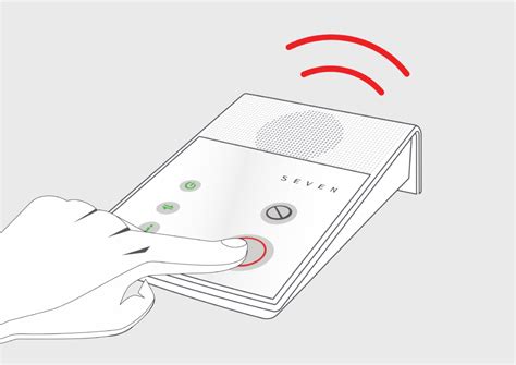 Chiptech Adi Mini Wall Button Compact Help Alert For Home Safety