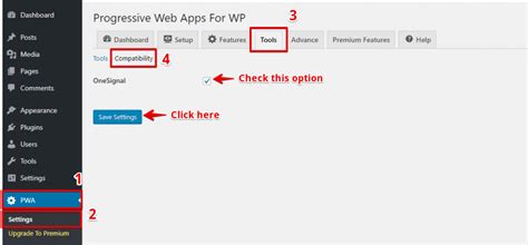 what is it “onesignal compatibility” in pwa pwa for wp documentation