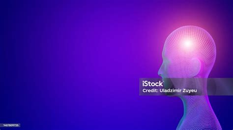 3d 의식 마음 뇌 배경 디지털 헤드의 추상적 인 컬러 구체 개발 뉴런 네트워크 인공 지능 인간 생물학 개념 양자에 대한 스톡 사진 및 기타 이미지 Istock