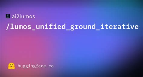 Ai2lumoslumosunifiedgrounditerative · Datasets At Hugging Face