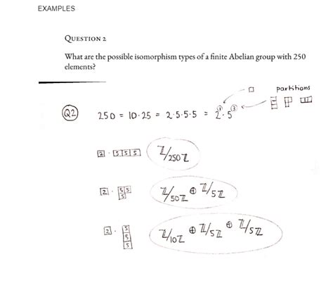Solved What Are The Possible Isomorphism Types Of An Abelian