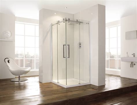 Frontline Aquaglass 8mm Frameless Corner Entry 900 X 900mm Shower