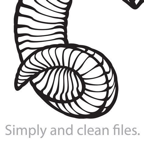 Ram Horns Cut Files For Cricut Clip Art Silhouettes Eps Svg Pdf