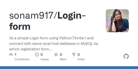 GitHub Sonam917 Login Form Its A Simple Login Form Using Python