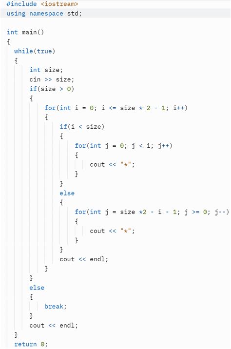 Solved In Lab 8 You Wrote A Program Which Prints A Triangle