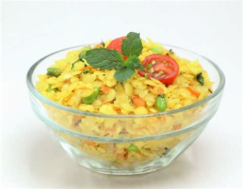 Indian Breakfast Poha Sweet Food Stock Illustration Illustration Of Peanuts Brunch 303406645