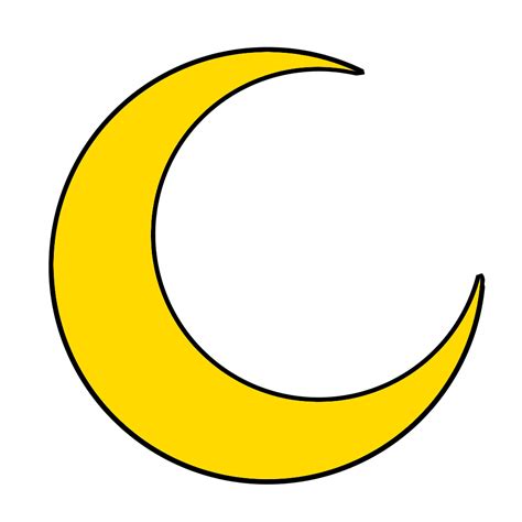 三日月のイラスト いらすと「たなか」