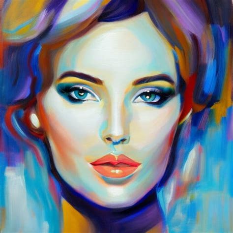 Artstation Abstract Portrait Artworks