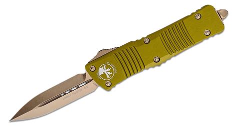 Microtech Combat Troodon D E Od Green Bronzed Standard Bobcat Armament