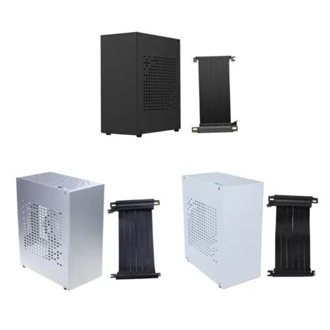 Mini Itx Chassis Desktop Pc Aluminum Htpc Case Supports Graphics Card Rtx2070 £58 99 Picclick Uk