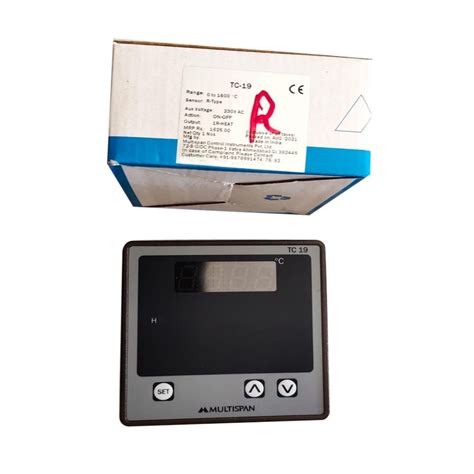 On Off Multispan TC 19 Temperature Controller At 850 In Rajkot ID 24405985555
