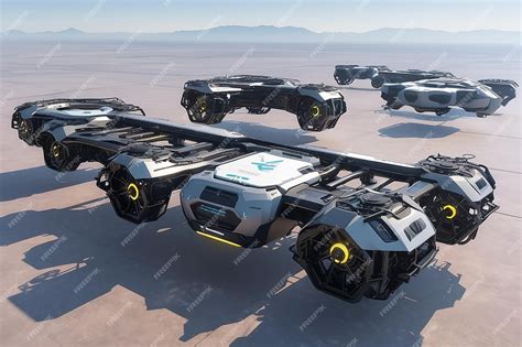 Premium Photo Sky Guardians Collaborative Inspection With Autonomous Drone Swarms In Flat Vector