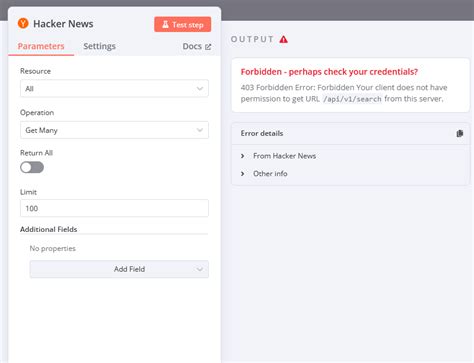 Hackernews Node Questions N8n Community