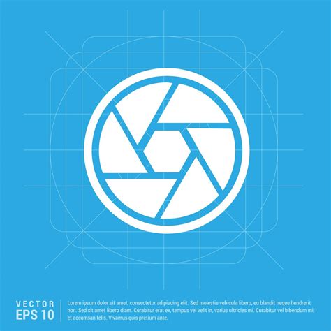 Camera Shutter Icon 13304862 Vector Art At Vecteezy