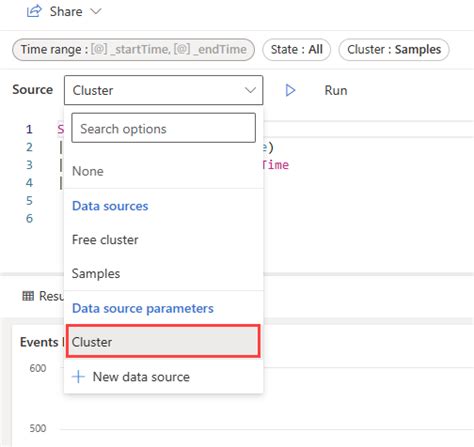 Azure Data Explorer儀表板中的參數 Microsoft Learn