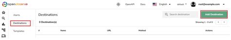 Alerts Destinations Openobserve Documentation
