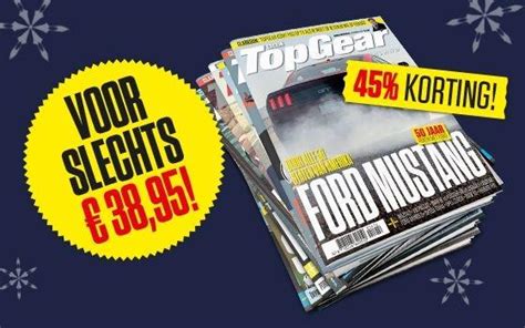 Feest 1 Jaar Topgear 45 Korting Topgear