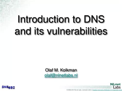 Ppt Introduction To Dns And Its Vulnerabilities Powerpoint Presentation Id 6992350
