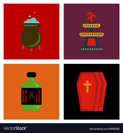 Free Assembly Flat Icons Halloween Symbols Vector Image Nohatcc Free Assembly Flat Icons Halloween Symbols Vector Image Nohatcc