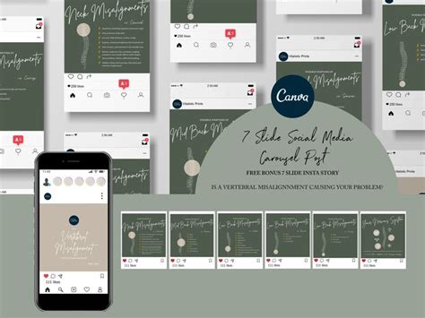 Is Your Vertebral Misalignment Causing Your Problem Chiropractic Canva Templates