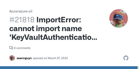Importerror Cannot Import Name Keyvaultauthentication From Azure