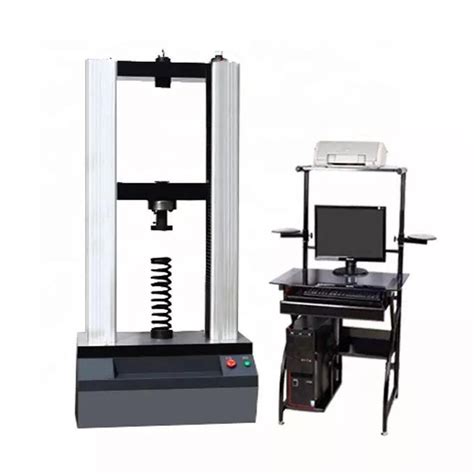 Microcomputer Controlled Spring Tension And Compression Testing Machine