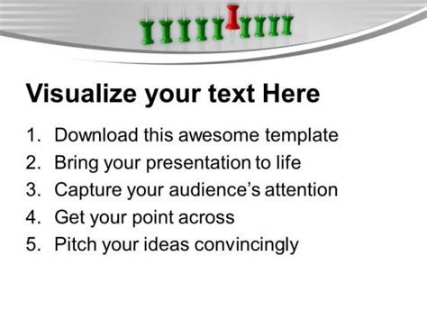 Concept Of Uniqueness Powerpoint Templates Ppt Backgrounds For Slides 0613